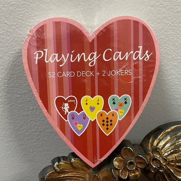 Vintage | Games | Vintage Y2k Valentines Candy Hearts Unusual Playing ...